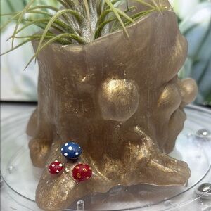 Handmade | Office | Whimsical Brown Tree Face Planter | Poshmark